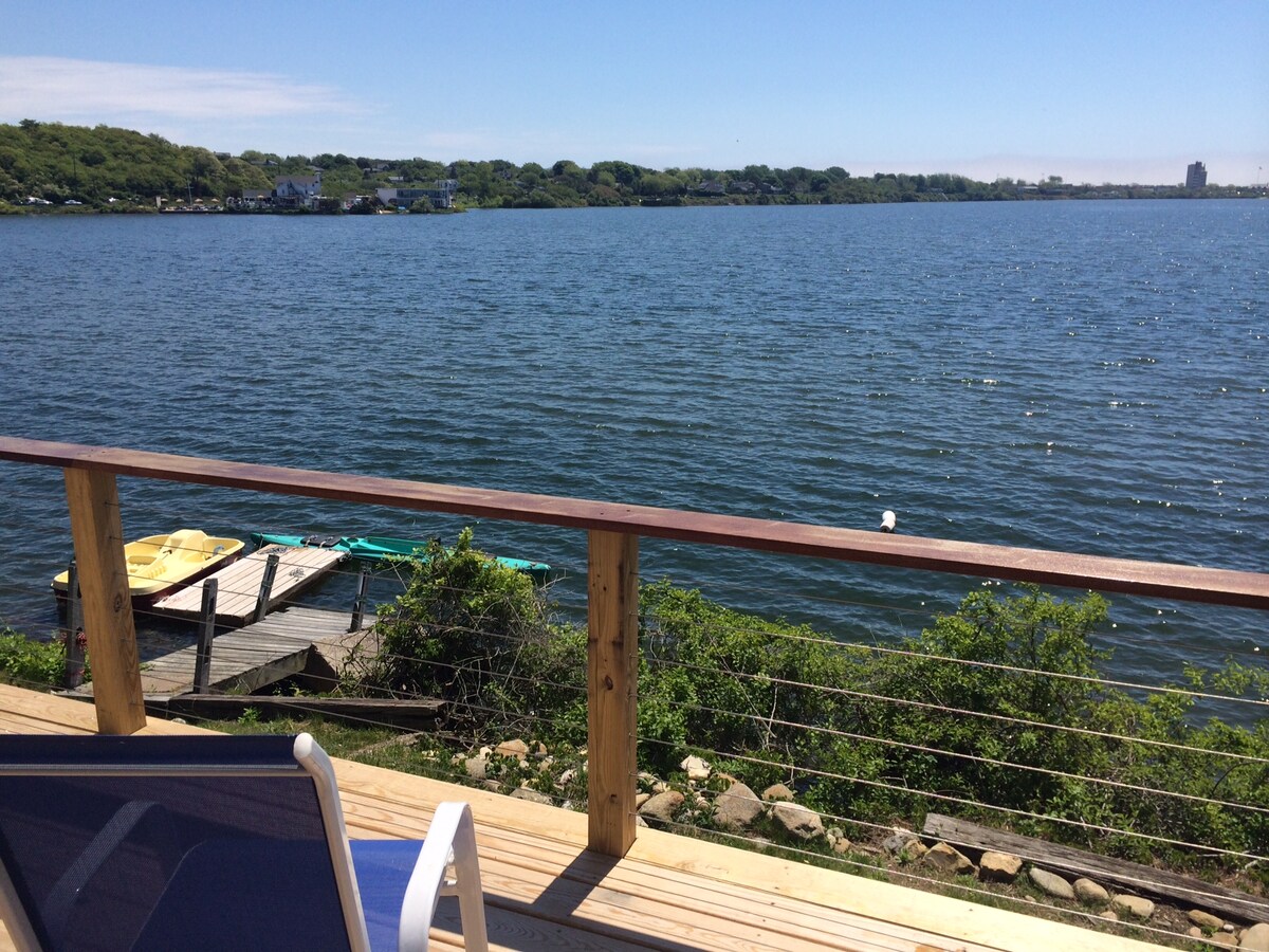 Montauk Deck & Dock on Fort Pond in Montauk
