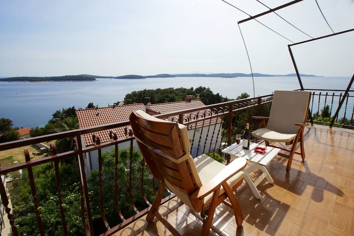 Patak's place;Hvar,Stunning view - Flats for Rent in Hvar