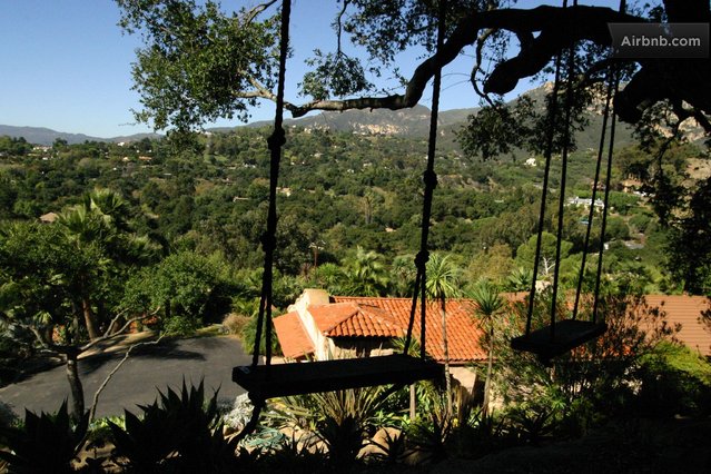 Spanish Mission style home + pool in Santa Barbara