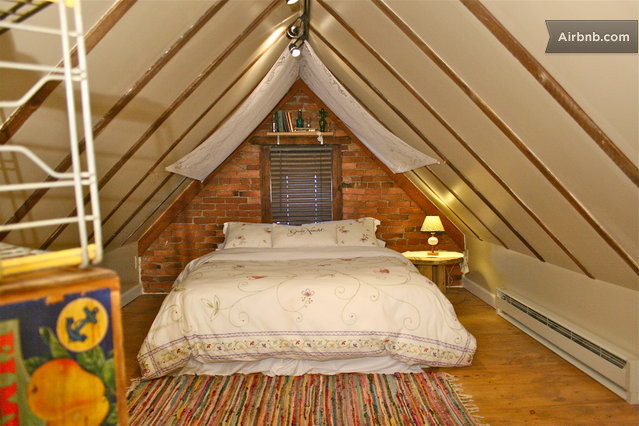 Industrial Inspired Attic Loft in Honey Brook