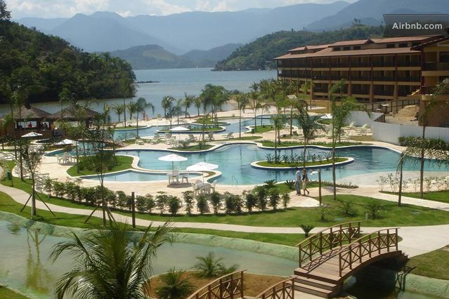 Flat Meliá Angra Resort - See View in Angra dos Reis
