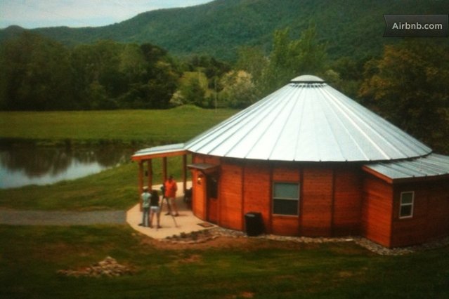 Spectacular Yurt inspired Cabins in Syria
